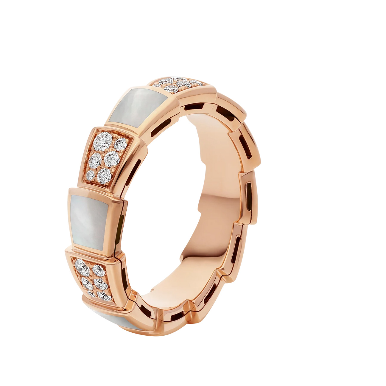 Wholesale OEM band ring in 18 kt rose gold, OEM/ODM Jewelry set with ...