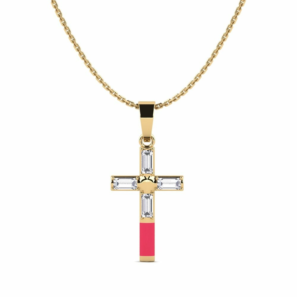 Personalized Custom Cross Necklace for Men Engraved Silver Pendant ...